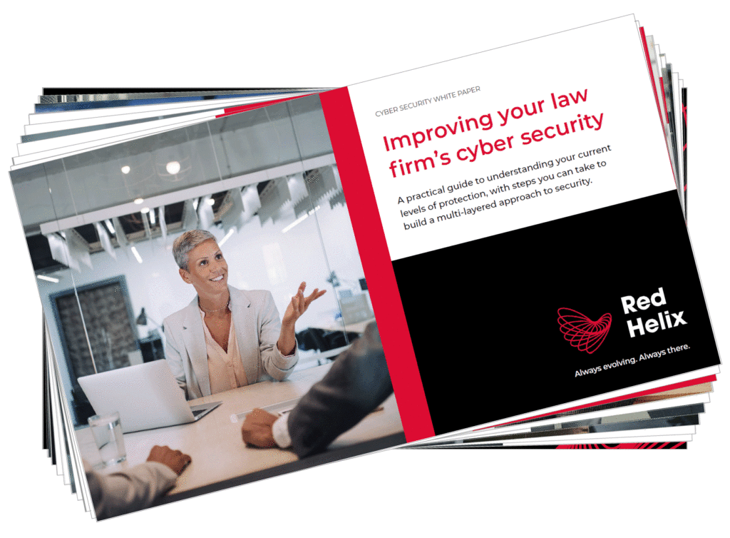 Learn How to Improve Your Law Firm's Cyber Security - Red Helix